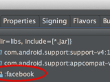 Import Facebook Sdk On Android Studio 0 5 1 Stack Overflow