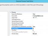 Command Line Passing Parameters To Ssis Execute Process Task Stack