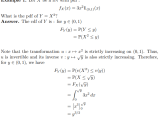 Probability Why Does Strictly Decreasing Or Strictly Increasing