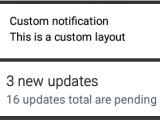 How To Create A Custom Notification Layout In Android Stack Overflow