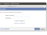 Popup Opening A Javascript Window Same As Facebook Window