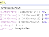 How To Create An Javascript Arraybuffer That Is Similar To The
