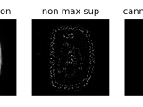 Image Processing Non Maxima Suppression In Python Gives Bad Result