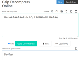 How To Gzip Decompress A Compressed String Data With Java Code Stack
