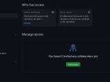 Git Adding A Collaborator To My Free Github Account Stack Overflow