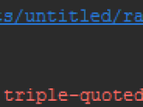 Python Syntaxerror Eof While Scanning Triple Quoted String Literal
