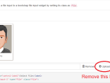 Jquery Plugins How To Remove Upload Button In Bootstrap File Input