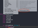 Ios How To Autocomplete Enum Switch Using Xcode Stack Overflow