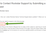 Grand Theft Auto 5 How Do I Contact Rockstar Customer Support Arqade