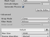 Unity Game Engine Unity2d Multiple Sprite Problem Sprite Editor