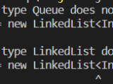 Java Error Type Queue Does Not Take Parameter What S The