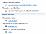 Java Add Context Menu Entry To Eclipse Synchronize View Stack Overflow
