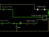 Switching Switchback Led Circuit Electrical Engineering Stack Exchange