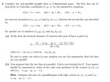 Vector Geometry Question Mathematics Stack Exchange