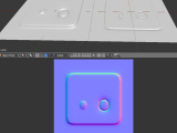Modeling Could This Be A Normal Map Blender Stack Exchange