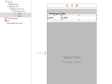Ios Create Uitableview In A Vc With 2 Custom Columns Uitableviewcell