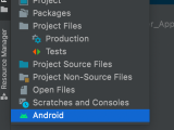 Flutter Android Studio Dont Show Project Folder Structure Stack