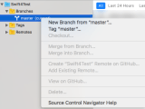 Git Switching Branch On Xcode 9 Stack Overflow