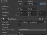 User Interface Unity Scrollrect Doesn T Scroll Stack Overflow
