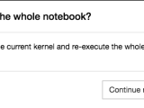 Python Jupyter Disable Restart Kernel Warning Stack Overflow