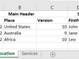 Javascript Convert An Excel Xlsx File With Nested Headers Into Json