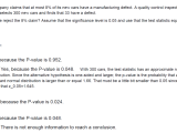 Statistics How Can I Calculate The P Value By Hand Mathematics