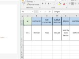 Php Laravel Excel Import When Header Have Merged Cells Stack Overflow