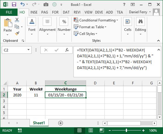 Excel Get Weeknumber By Date Stack Overflow - Download Premium Gradient Illustration | Full HD