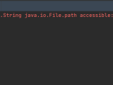 Android Studio Unable To Make Field Private Final Java Lang String
