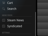 Android Java 2 3 3 How To Create A Menu Like Steam Stack Overflow