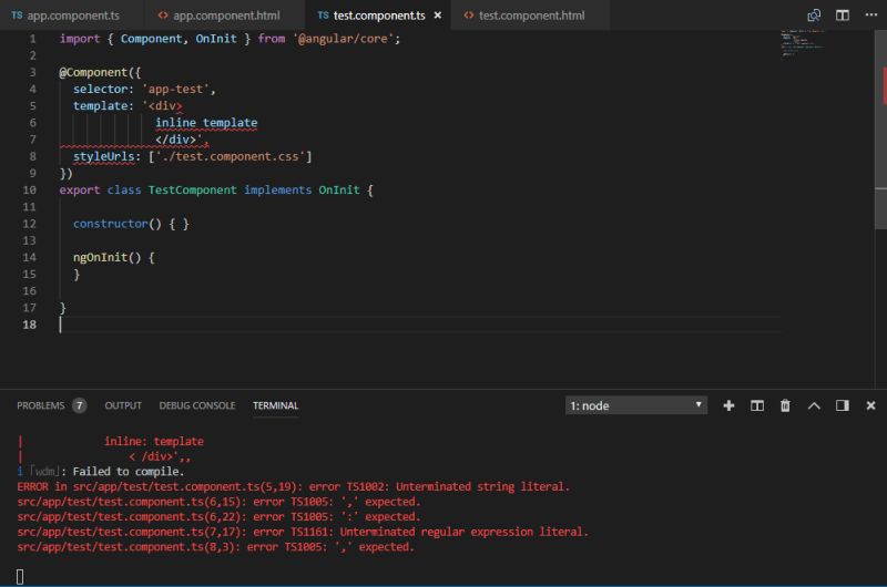 Html Using Templateurl Within Template In Angular2 Stack Overflow - Elegant Gradient Illustration - Mobile