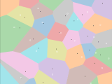 Python Render Voronoi Diagram To Numpy Array Stack Overflow