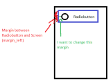 Android Set Margin To Left Side Of Radiobutton Drawable Stack Overflow