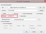 Git Tortoisegit Clone Remote Branch Stack Overflow