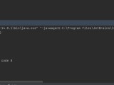 Java Intellij Idea Output Console Stack Overflow