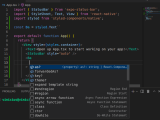 Typescript Styled Component Props Missing In Vs Code With React