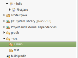 Eclipse Does Not Show Java Folder In Src Folder Gradle Stack Overflow