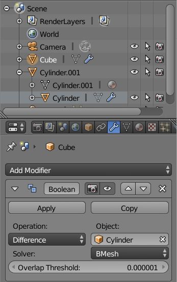 Modifiers Boolean Difference With Offset Blender Stack Exchange - Premium Sunset Illustration Gallery - Desktop