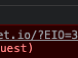 Node Js 400 Error Socket Io When Trying To Connect From Client Side
