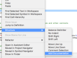 Ios Xcode Code Completion Custom Descriptions Stack Overflow