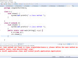 Java Error Main Method Not Found In Class Singleinheritance A