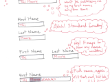 Forms Merging Firstname Last Name Into One Field User Experience