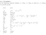 Discrete Mathematics Time Complexity For Asymptotic Functions