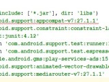 Android Studio Dependencies Error With Google Play Services Api Stack