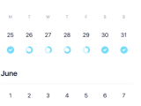Css Ionic2 Calendar Customize Styles Stack Overflow