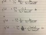 Derivatives Differentiation Under The Integration Sign Mathematics