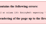 Xml Output Error Php Stack Overflow