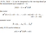 Linear Difference Equation And Method Of Least Squares Signal