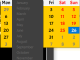 Python Pyqt5 Calendar Widget Children Stack Overflow
