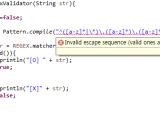 Java Invalid Escape Sequence Error Stack Overflow